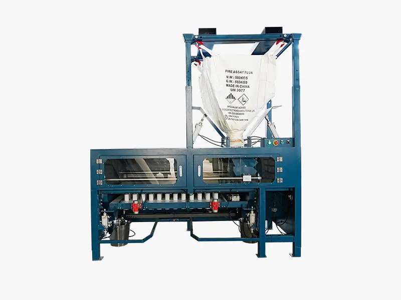 DECENT Automatic Flux Dispenser: Precision 84-Crucible Automation